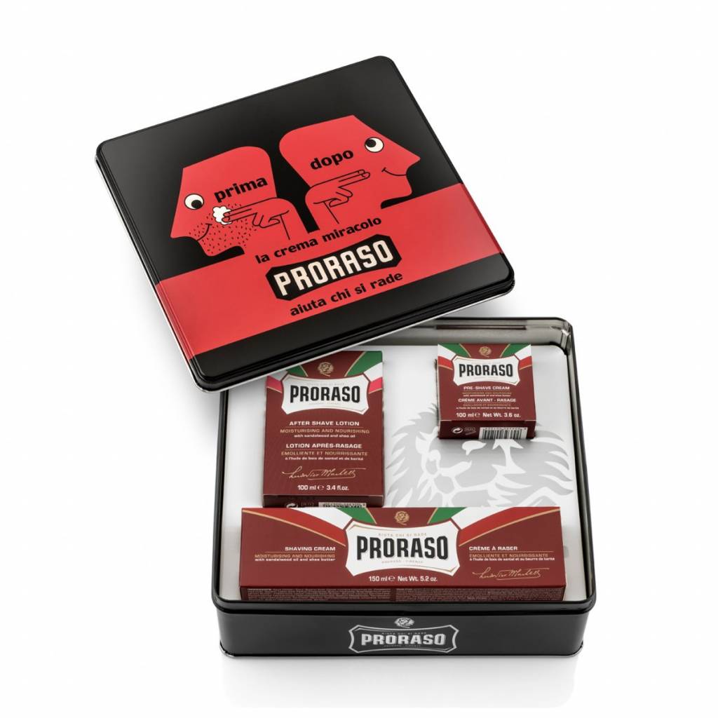 Proraso – Vintage Gift Box – Red – The Shaving Dutchman